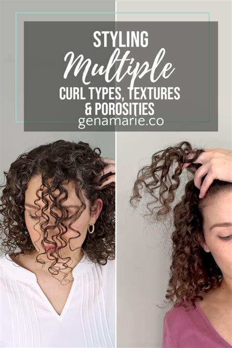 Styling Multiple Curl Types Textures Porosities Gena Marie