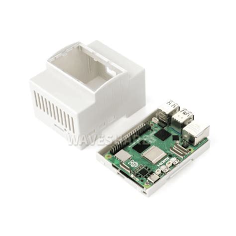 ABS kućište za Raspberry Pi za DIN šinu malina
