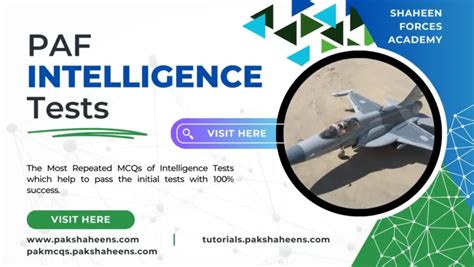 Afns Intelligence Test Quiz 50 Best Mcqs
