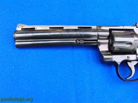 Pistols Colt Python 6 In Blue 357