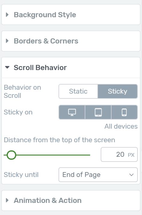Introducing The New Scroll Behavior Feature In Thrive Architect