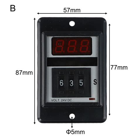 Time Relay Delay Timer Time Delay For Asy 3d 8pin Ac 220v 999s 999m Optional