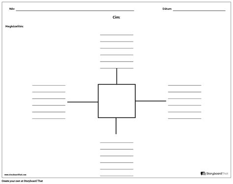 Spider Map With Lines 4 Storyboard Par Hu Examples