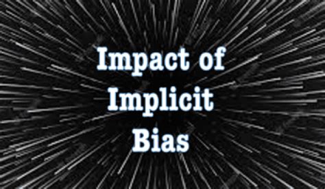 the impact of implicit bias 1 5hr presented by yolanda spiedel brown ctrt macc ce training