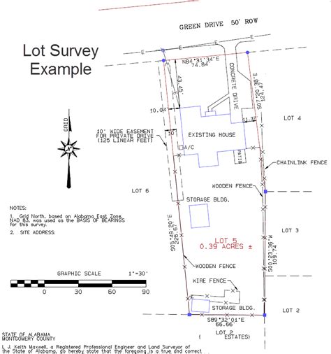 Lot Survey Dothan Land Surveying
