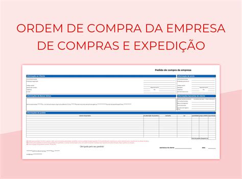 Modelos De Planilhas Formulário De Solicitação De Compra Para Microsoft