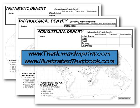 Density Calculations Worksheet Answer Key