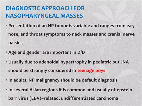 Jna Pptx Ear Nose And Throat Conditions Diseases And Conditions