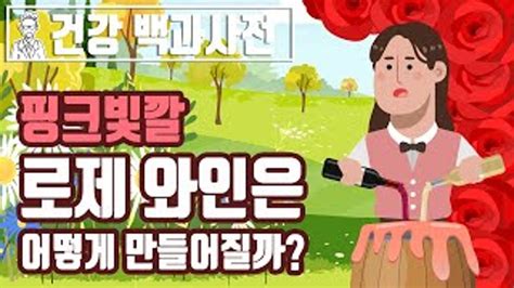 핑크빛깔 로제와인은 어떻게 만들어질까 레드와인과 화이트와인을 섞으면 로제와인 네이버 Tv