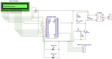 Ac Voltage Protection And Monitoring System Using Arduino