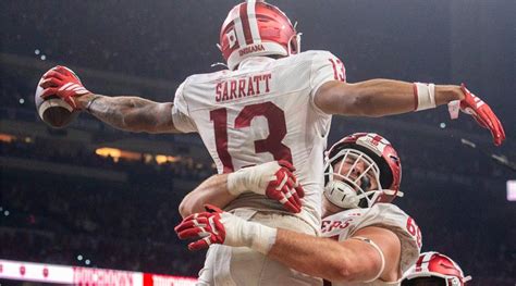 Elijah Sarratt Wide Receiver Indiana Nfl Draft Profile And Scouting Report