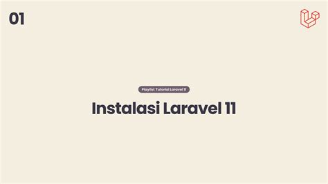 Tutorial Laravel 11 Instalasi Laravel 11 Bagian 01 Youtube