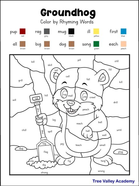 Fun And Educational Coloring Sheets For 1st Graders