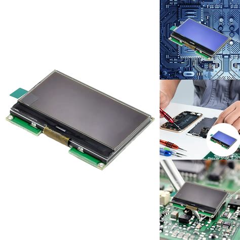 Lcd12864 12864 06d Módulo Lcd Cog Pantalla Puntos Para Pantalla Negra