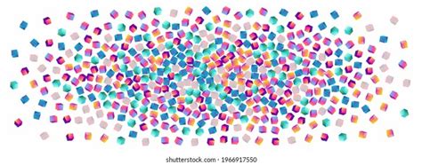 Gradient Polygon Vector Panoramic White Background Stock Vector Royalty Free 1966917550