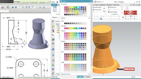 Nx Cad Modeling Exercise 12 Youtube