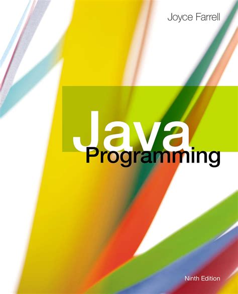 Java Programming 9 Edición Joyce Farrell Pdf Solucionario