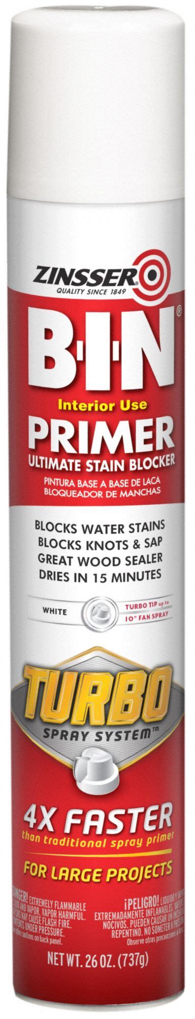 Zinsser Interior Stain And Odor Blocker Shellac Based Primer Spray 830y55 356880 Grainger