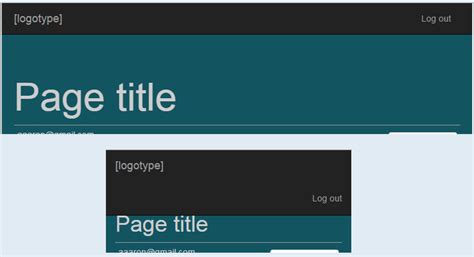 Css Make Only One Bootstrap Header Non Responsive Stack Overflow
