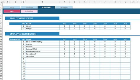 Excel Database Templates