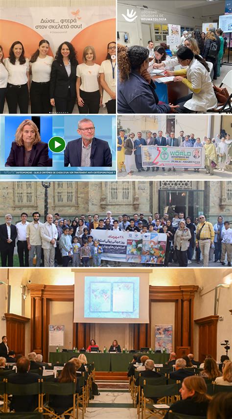 World Osteoporosis Day Resounding Success With Widespread Impact