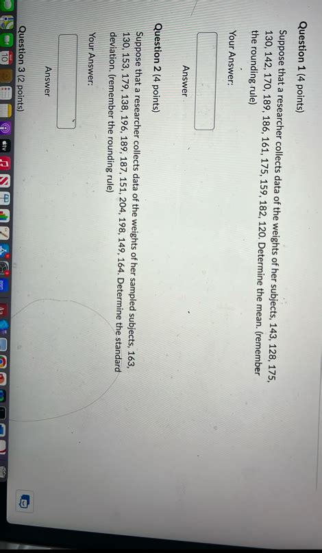 Solved Question 1 4 ﻿pointssuppose That A Researcher