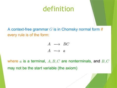 Simplifies And Normal Forms Theory Of Computation Ppt