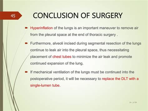 Anesthesia For Thoracic Surgery071622pptx