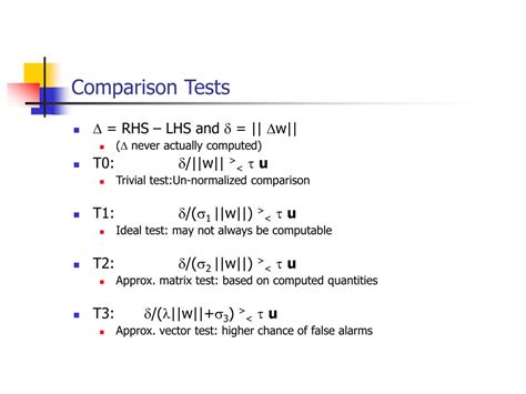 Ppt Tests And Tolerances For High Performance Software Implemented Fault Detection Powerpoint