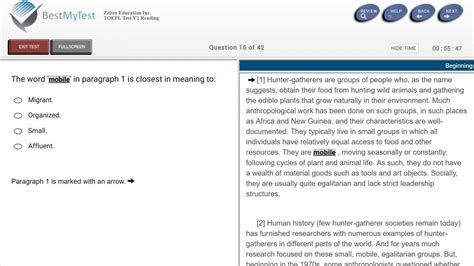 Toefl Practice Test Guide Free Toefl Sample Test And Answers