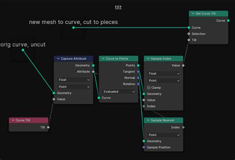 Geonodes How To Separate A Curve Into Several Segments With Raycast