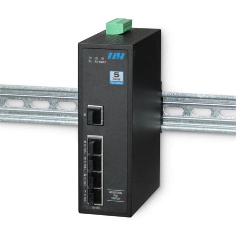 5 Port PoE Switch RLH Industries Inc