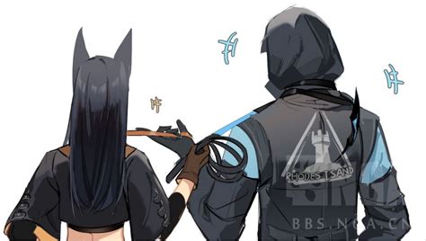 同人绘画氵 杜宾x博士 《彼此约束》 Nga玩家社区