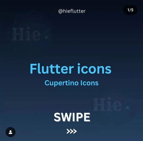 Umais Anjum On Linkedin Cupertinolcons Flutter Iosdevelopment