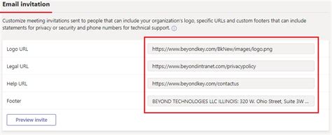 Steps To Customize Your Microsoft Team Invite
