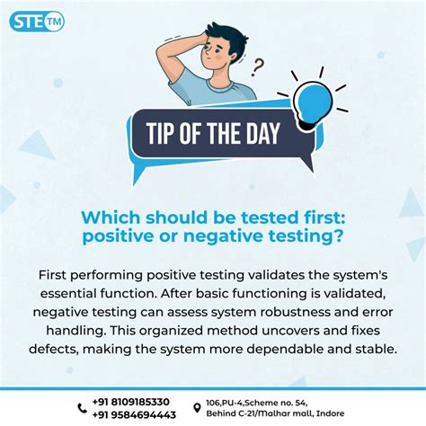 Test Your System With Positive And Negative Testing Software Testing