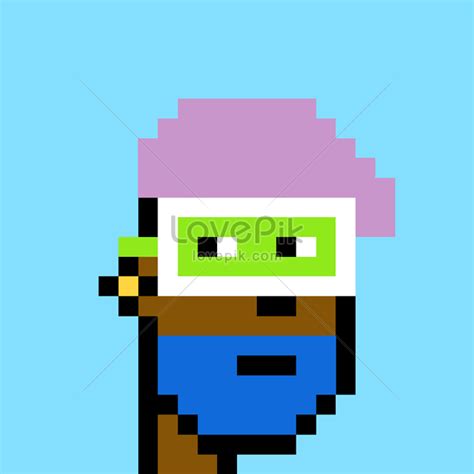 픽셀 아트 스타일의 남성 캐릭터