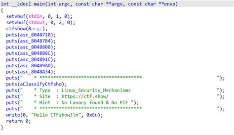 Ctfshow Pwn入门 前置基础 全篇ctfshow Pwn35 Csdn博客