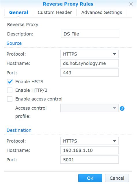 solved why does this reverse proxy fail the unofficial synology forum