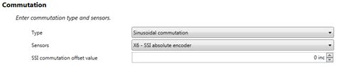 Epos4 Sensors And Start Procedure Of Sinusoidal Commutation Maxon Support
