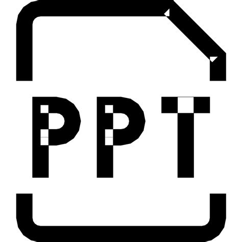 Ppt Vector SVG Icon SVG Repo