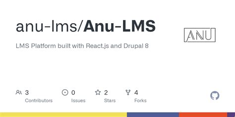 Github Anu Lmsanu Lms Lms Platform Built With Reactjs And Drupal 8