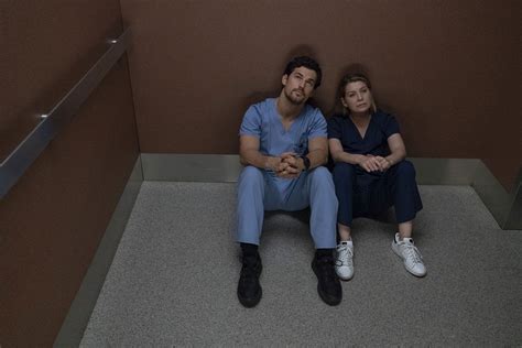 Photo De Ellen Pompeo Greys Anatomy Photo Giacomo Gianniotti