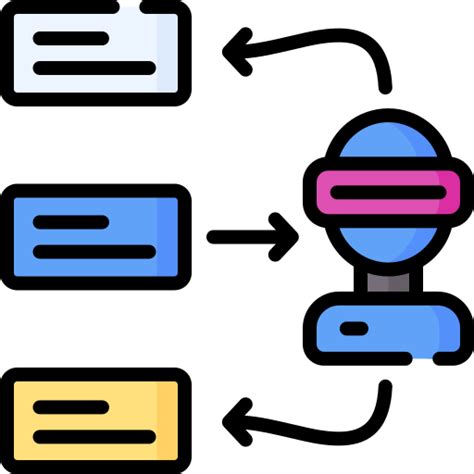 Natural Language Processing Special Lineal Color Icon