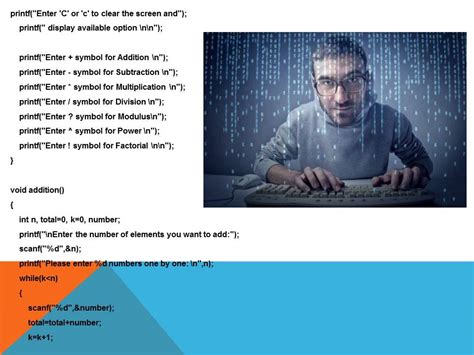 Ppt On Calculator In C Language Youtube