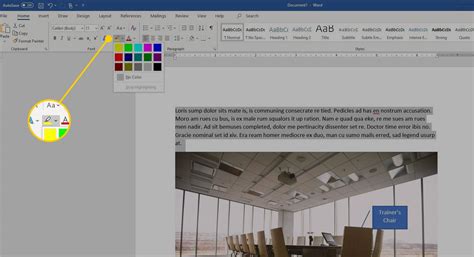 Change The Display Color In Word