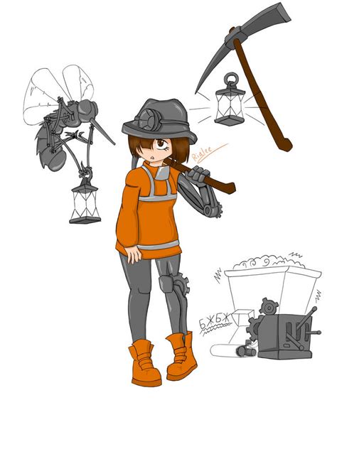 Mini Miner By Rialeesetin On Deviantart