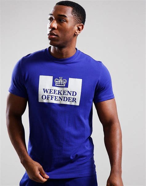 Weekend Offender Mcmoney T Shirt New Electric Silvertime Terraces