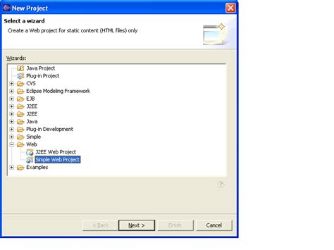 Eclipse Web Tools Platform Project Development