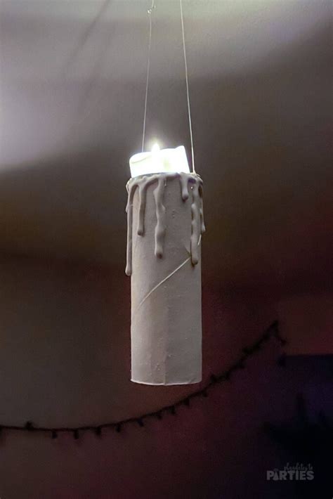 DIY Floating Candles For Halloween